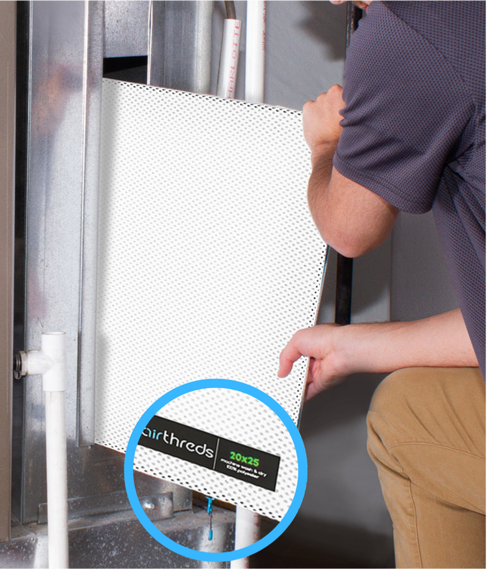 How to measure your filter size | AirThreds® Home Air Filter